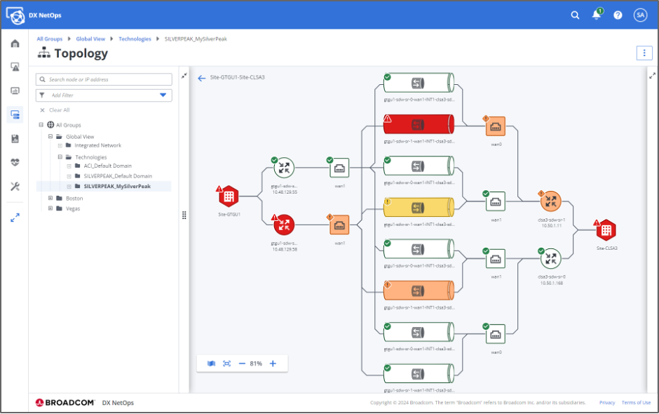 Broadcom Unveils DX NetOps Global Topology